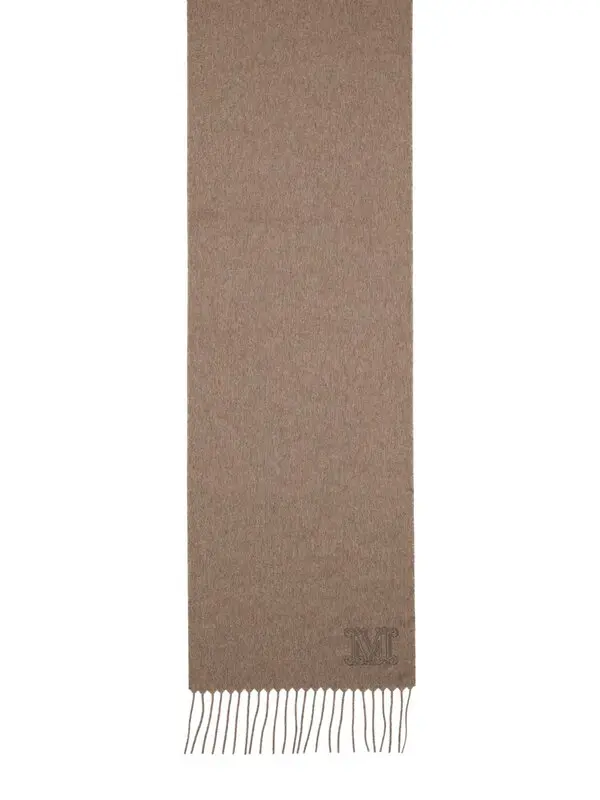 Max Mara Cashmere Scarf - Brown