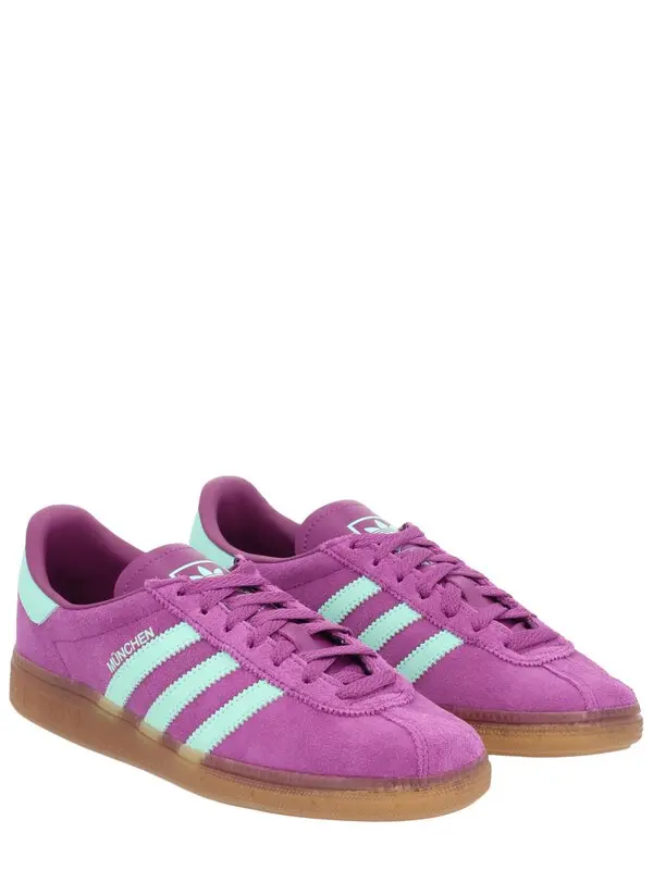 ADIDAS ORIGINALS München Sneakers - Purple