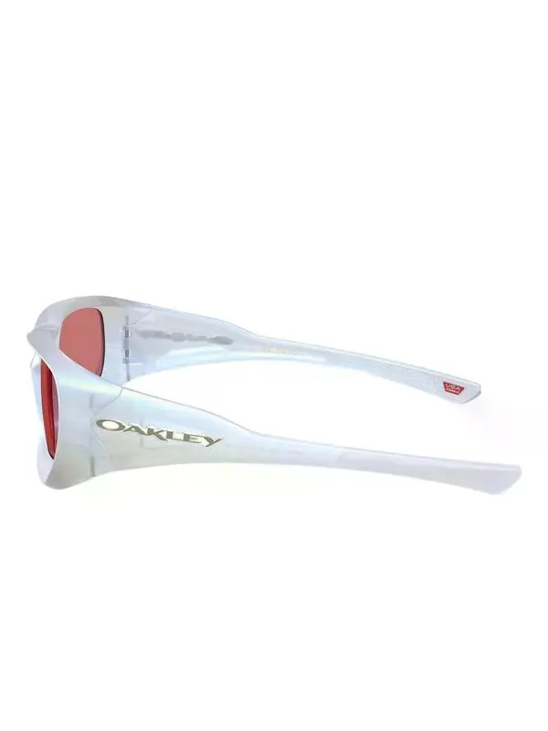 Oakley Rectangle-frame Tinted Sunglasses - Grey