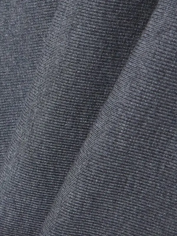 Simkhai Callahan Cropped Off-the-shoulder Wool Top