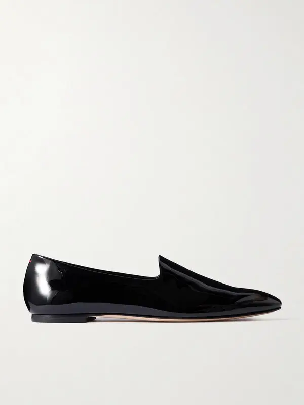 AeydĒ Vanna Patent-leather Loafers