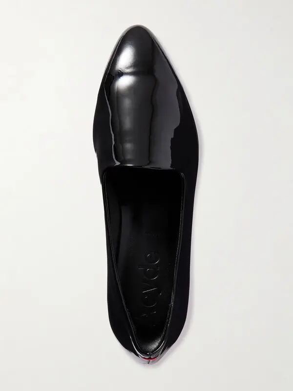 AeydĒ Vanna Patent-leather Loafers