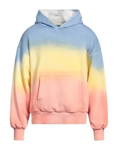 GARMENT WORKSHOP Tie-dyed Embroidered Logo Hooded Sweatshirt