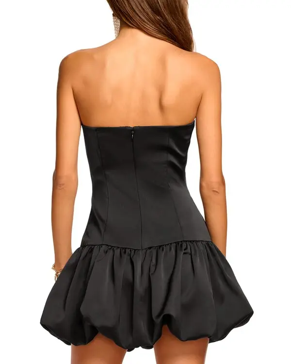 Ramy Brook Kris Bubble Hem Dress - Black