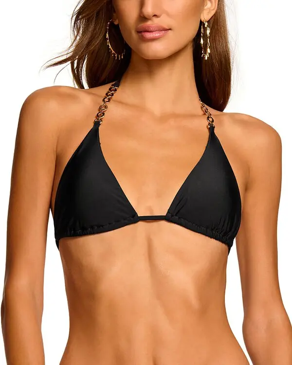 Ramy Brook Terry Bikini Top - Black