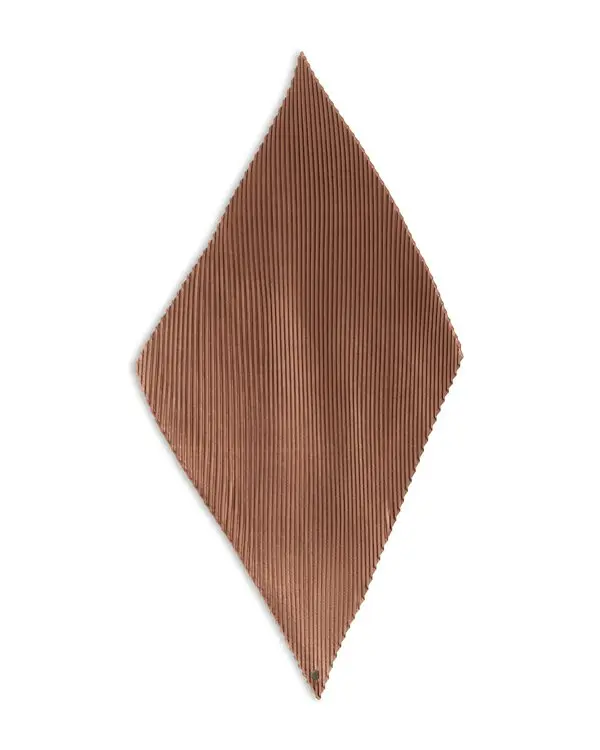 FRAAS V Pleated Diamond Scarf Exclusive - Praline