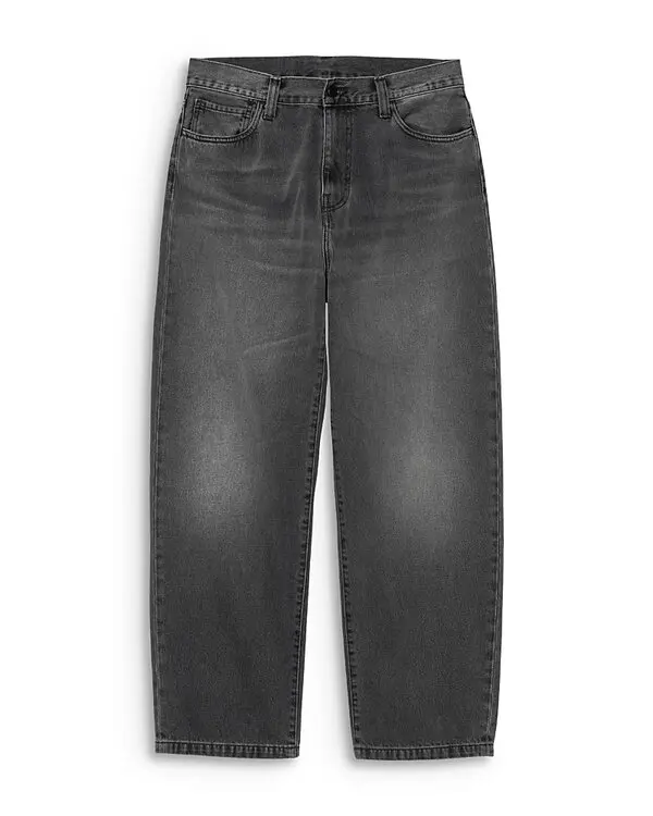 Carhartt Work In Progress Landon Straight Fit Jeans - Black (worn Bleached)