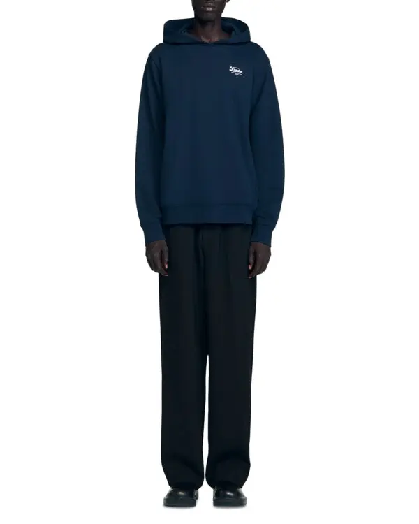 Sandro Classic Fit Pullover Hoodie