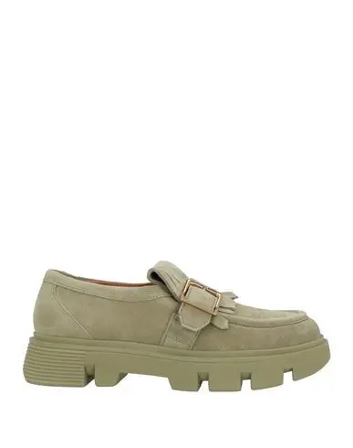 Geox Suede Loafers With Buckle Detail