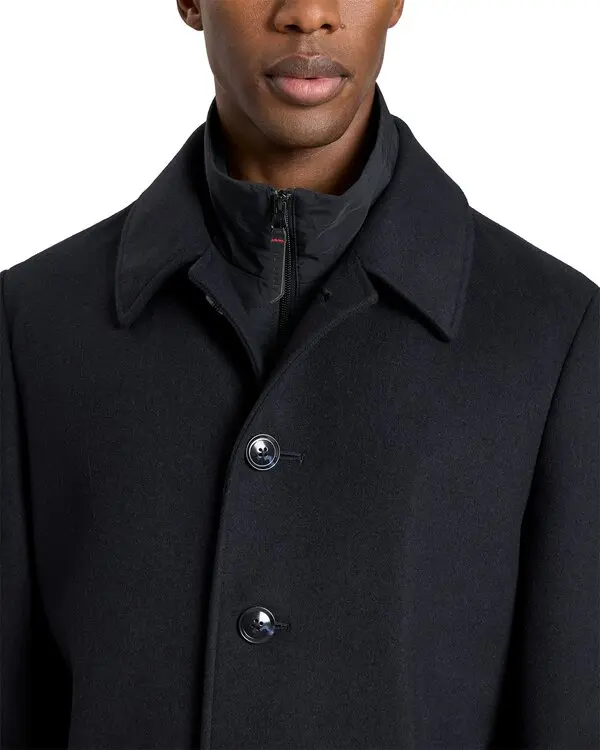 Ted Baker London Wimbledon Overcoat - Navy