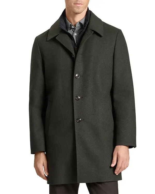 Ted Baker London Wimbledon Overcoat - Olive