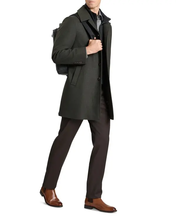Ted Baker London Wimbledon Overcoat - Olive