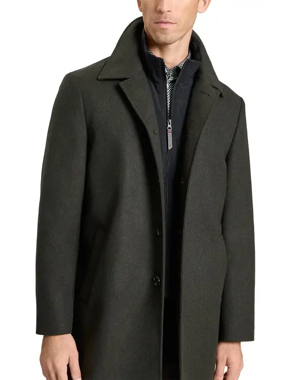 Ted Baker London Wimbledon Overcoat - Olive