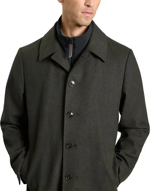 Ted Baker London Wimbledon Overcoat - Olive