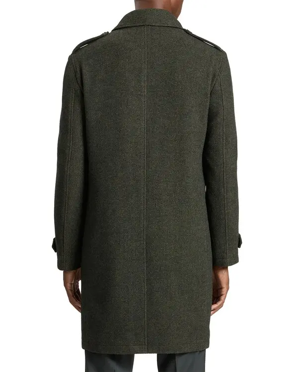 Ted Baker London Windyhill Overcoat - Olive