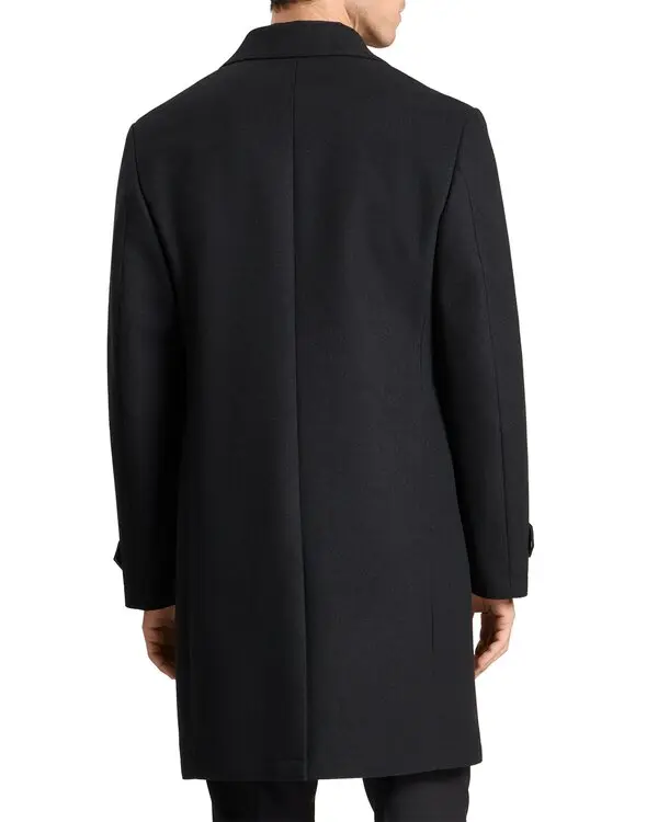 Ted Baker London Winthrop Wool Blend Coat - Black