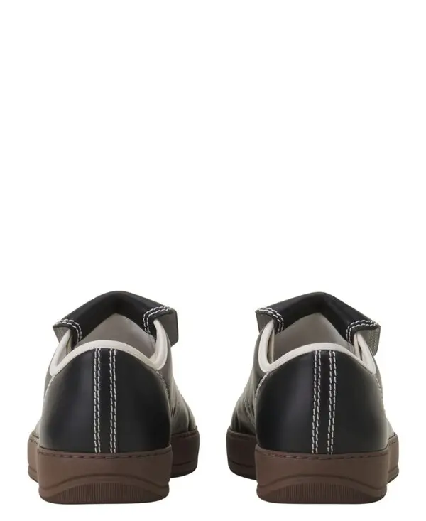 LANVIN Dbb1 Leather Tongue Sneakers