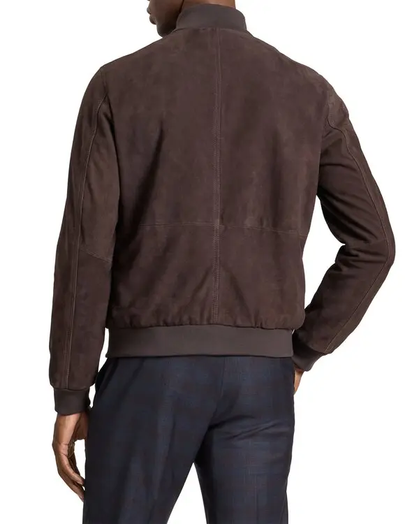 Ted Baker London Weir Suede Bomber Jacket