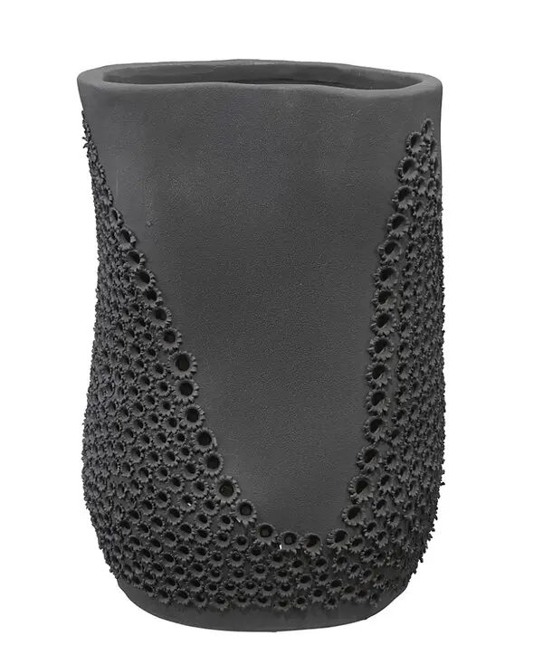 JAMIE YOUNG CO. Moonrise Porcelain Decorative Vase - Black