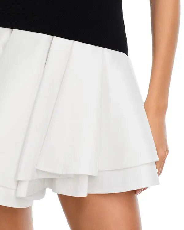 Simkhai Isabelle Strapless Mini Dress - Black Multi