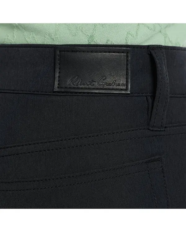 Robert Graham Grady Classic Fit Woven Pants - Black