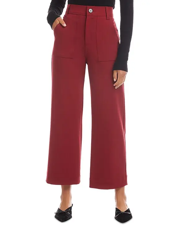 Fifteen Twenty Rylee Cropped Pants - Brick