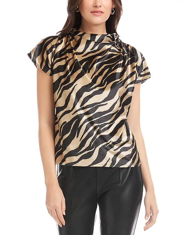 Fifteen Twenty Emmeline Velvet Top