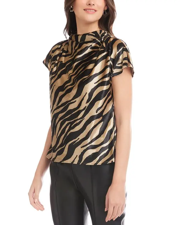 Fifteen Twenty Emmeline Velvet Top