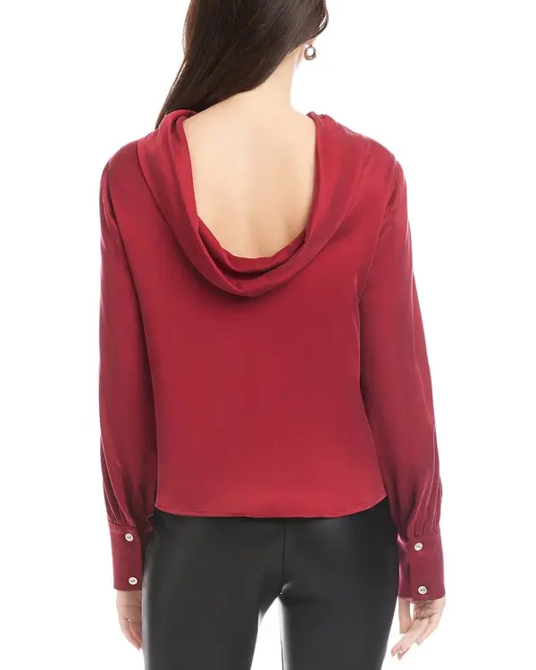 Fifteen Twenty Camille Cowl Back Top