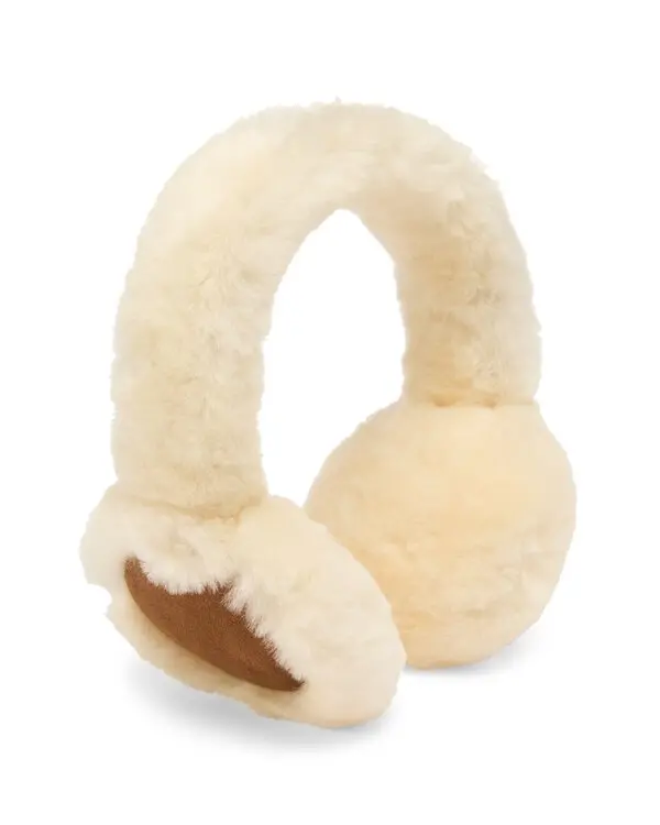 UGG Shearling Wireless Earmuffs - Chestnut