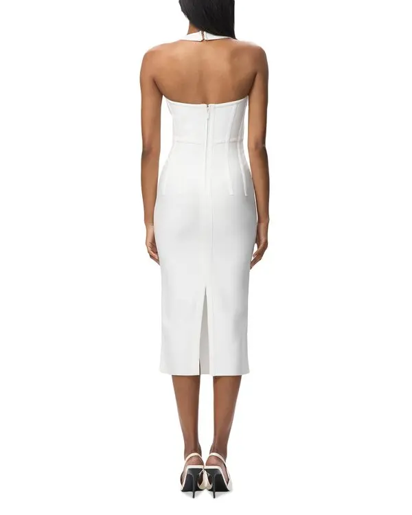 Herve Leger Willa Dress - Alabaster