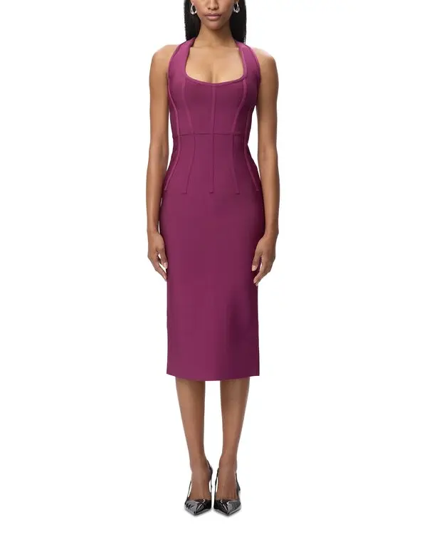 Herve Leger Willa Dress - Thistle