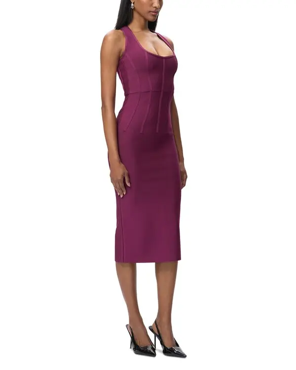 Herve Leger Willa Dress - Thistle