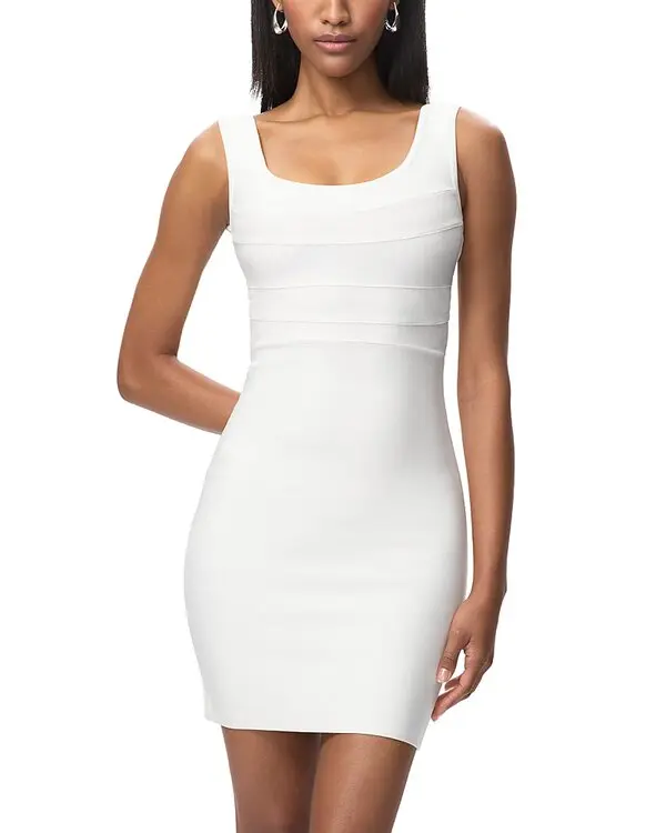 Herve Leger Amara Dress - Alabaster