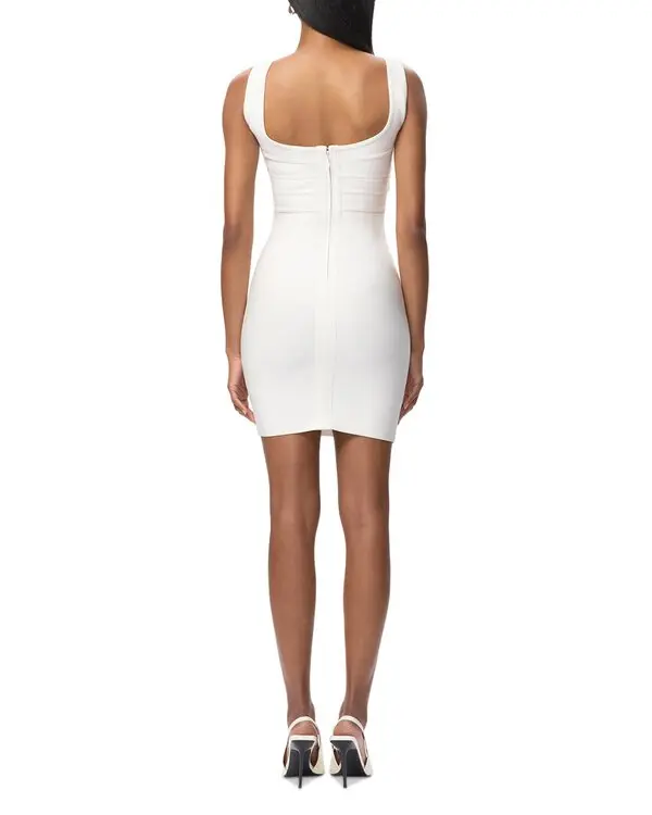 Herve Leger Amara Dress - Alabaster