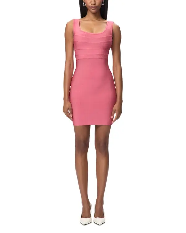 Herve Leger Amara Dress - Bubblegum