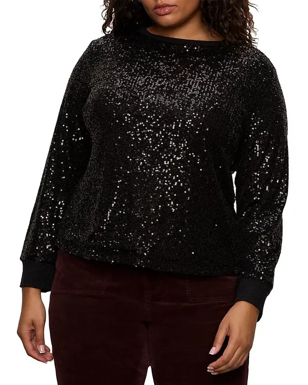 Sanctuary Sparkle Top - Black
