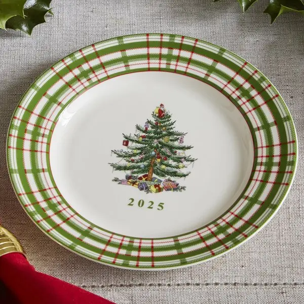 SPODE Christmas Tree 2025 Annual Collector Plate