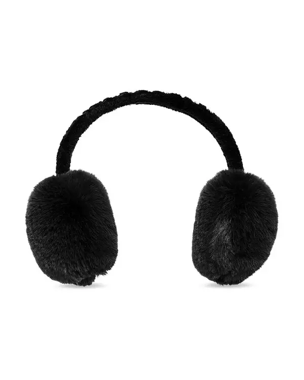 Goldbergh Fluffy Earwarmers - Black