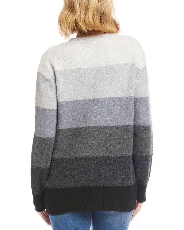 Karen Kane Ombre Striped Sweater