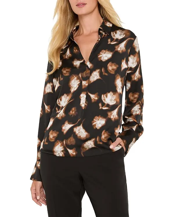 NIC+ZOE Floral Print Top
