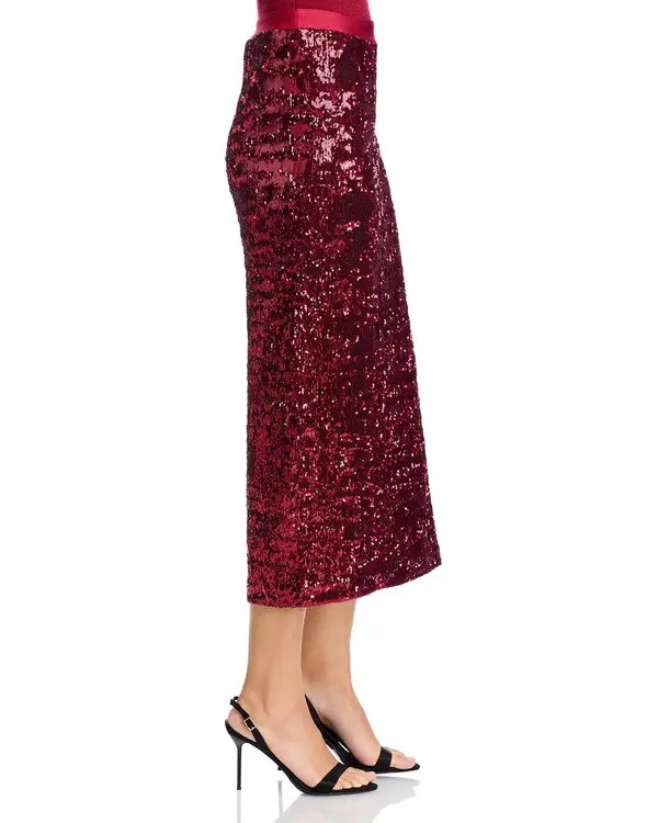 BOSS Ebibi Sequin Embellished Bodycon Skirt