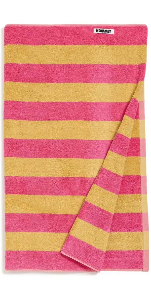 HOMMEY Beach Towel - Candy Stripes