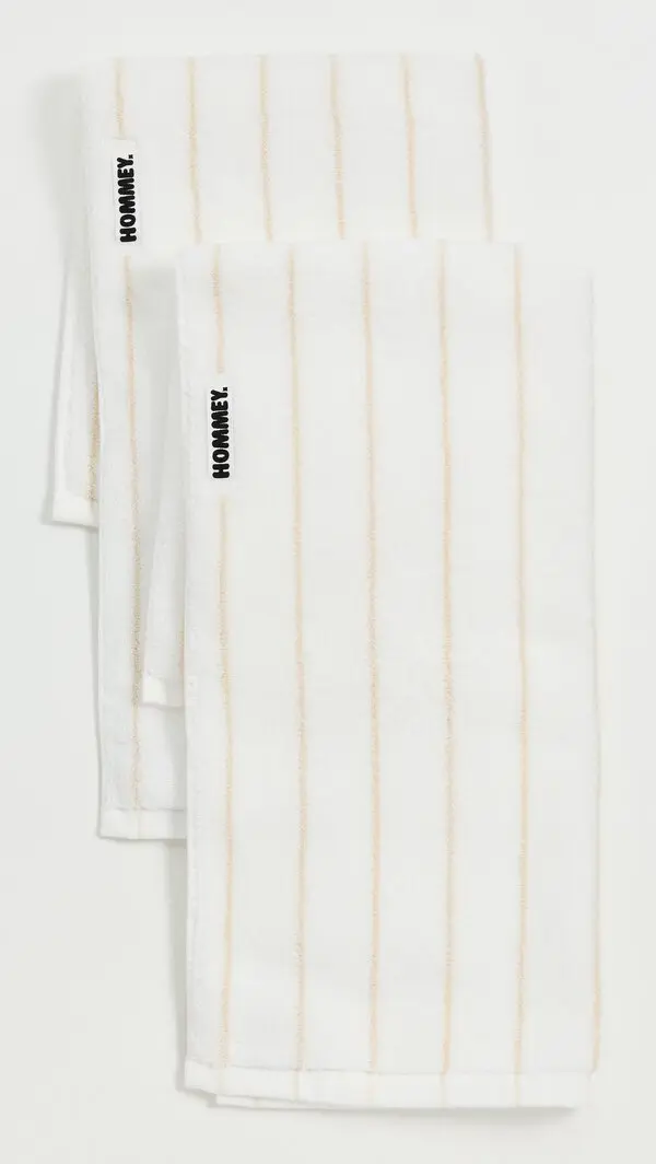 HOMMEY Hand Towel 2 Pack