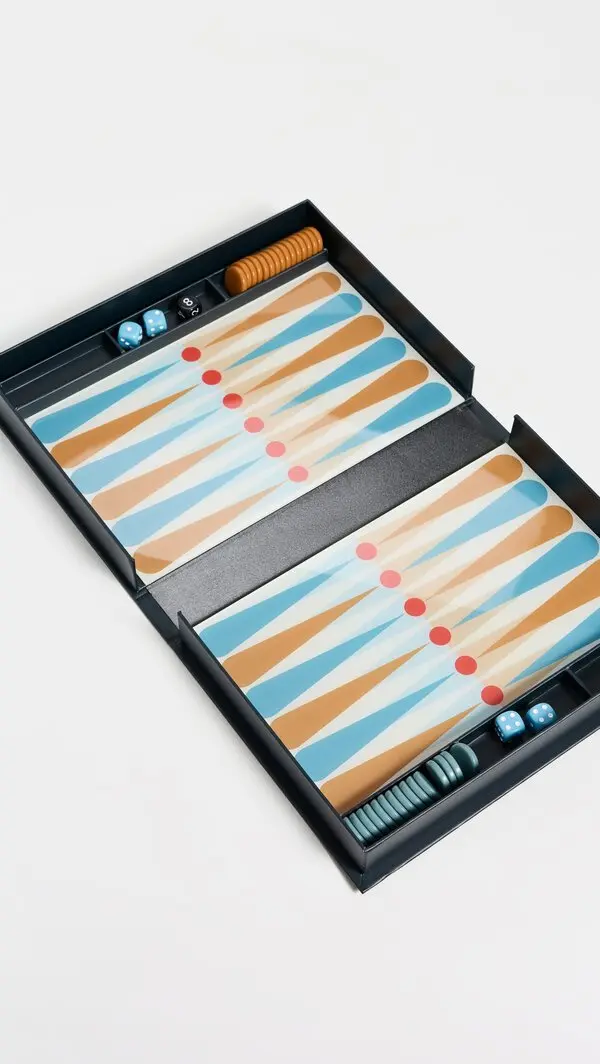 PRINTWORKS The Art Of Backgammon Anthracite