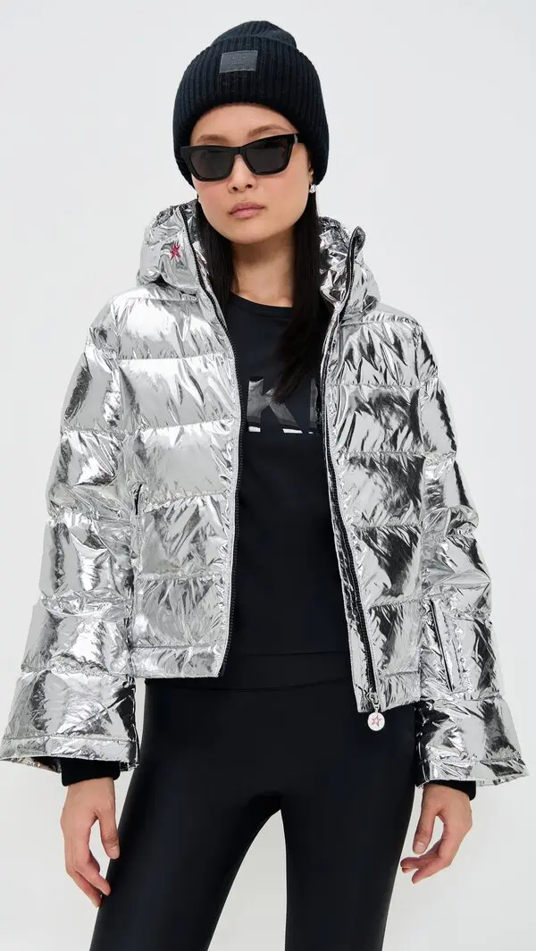 Perfect Moment Polar Flare Ski Jacket Iii - Silver