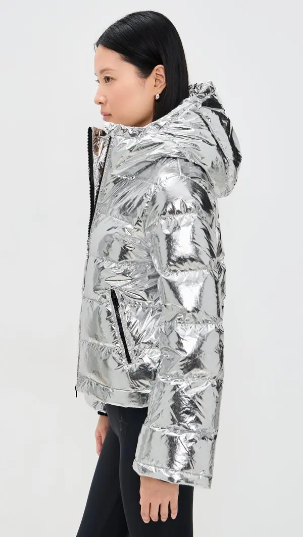 Perfect Moment Polar Flare Ski Jacket Iii - Silver