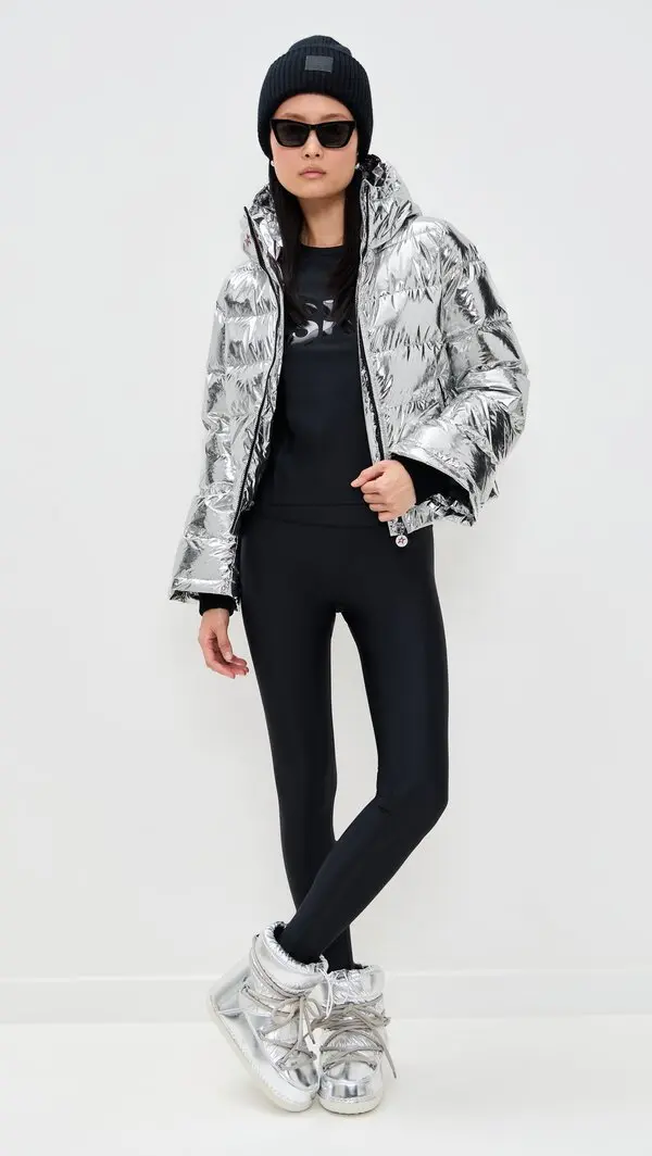 Perfect Moment Polar Flare Ski Jacket Iii - Silver