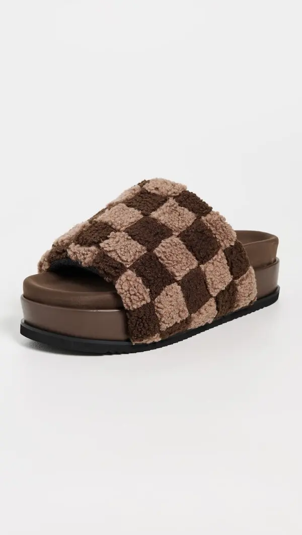 ROAM Fuzzy Checker Stack Slippers