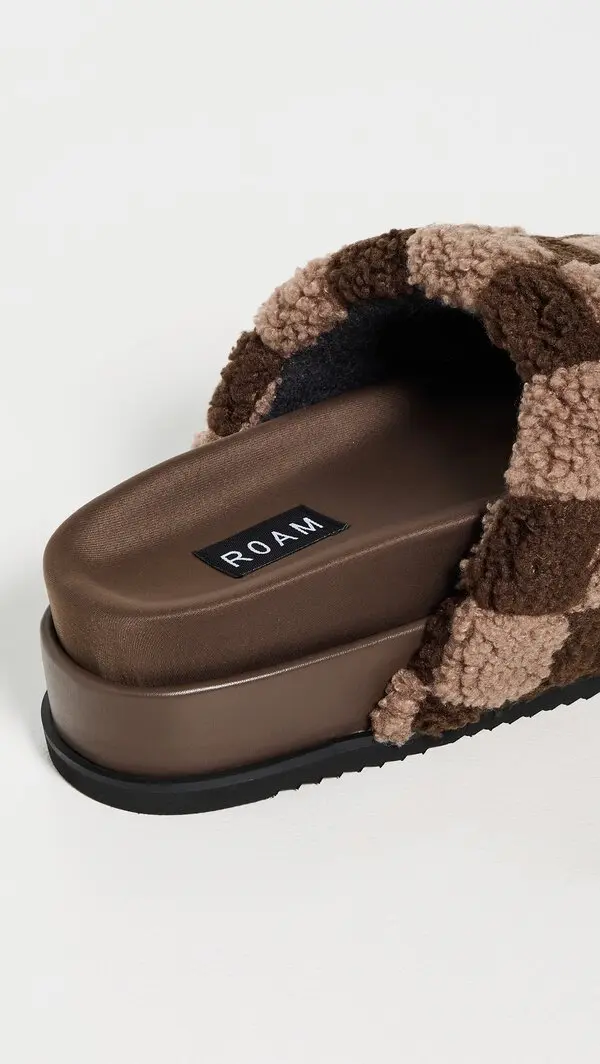 ROAM Fuzzy Checker Stack Slippers